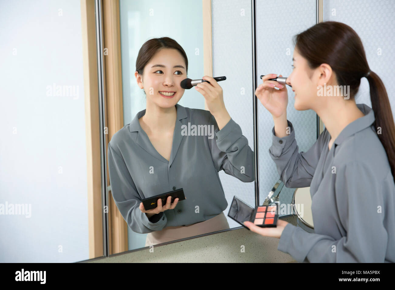 Conceptable photo of new married couple daily life. 115 Stock Photo - Alamy