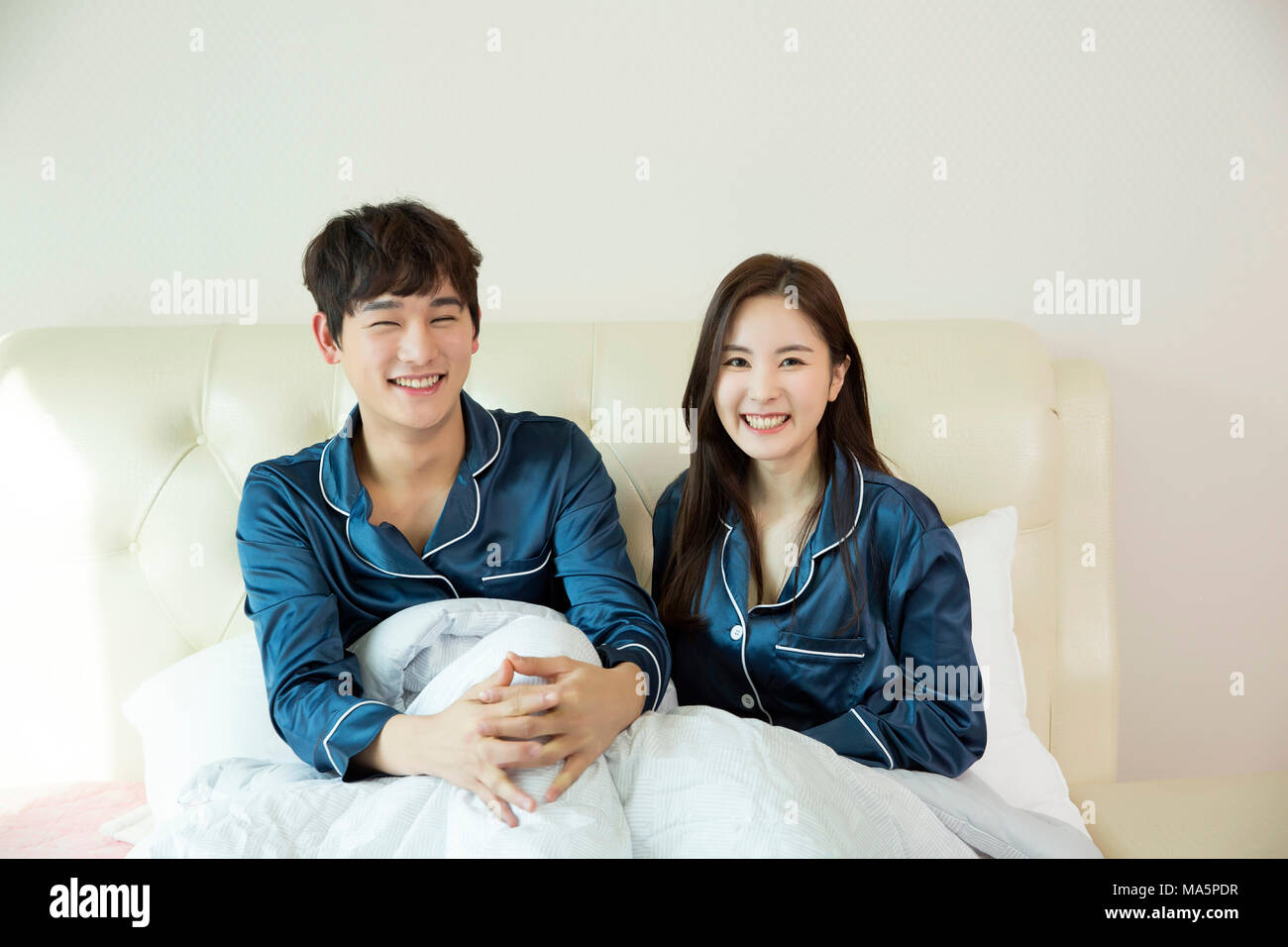 Conceptable photo of new married couple daily life. 072 Stock Photo - Alamy