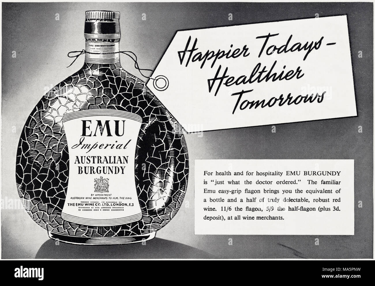 Emu wine hi-res stock photography and images - Alamy