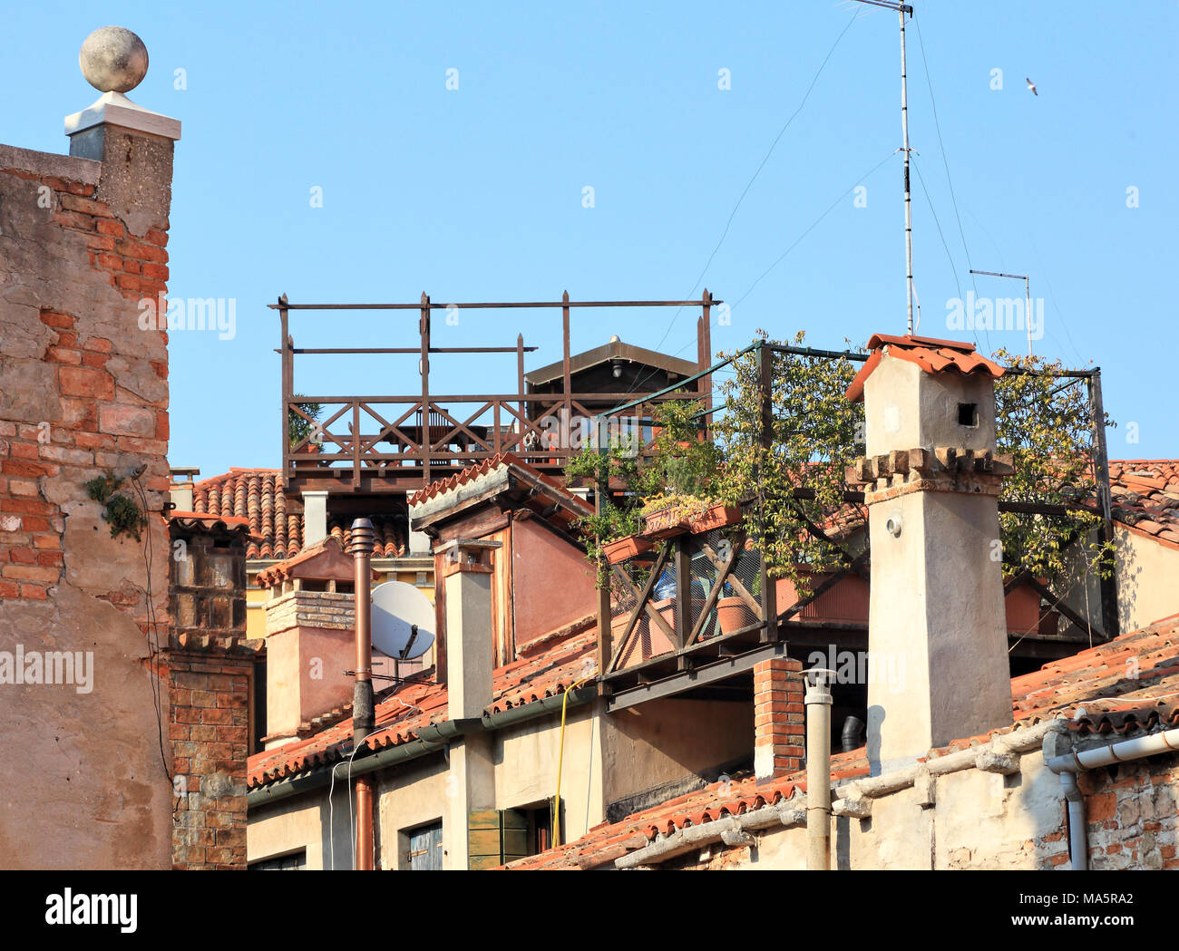 Altana roof terrace Stock Photo - Alamy