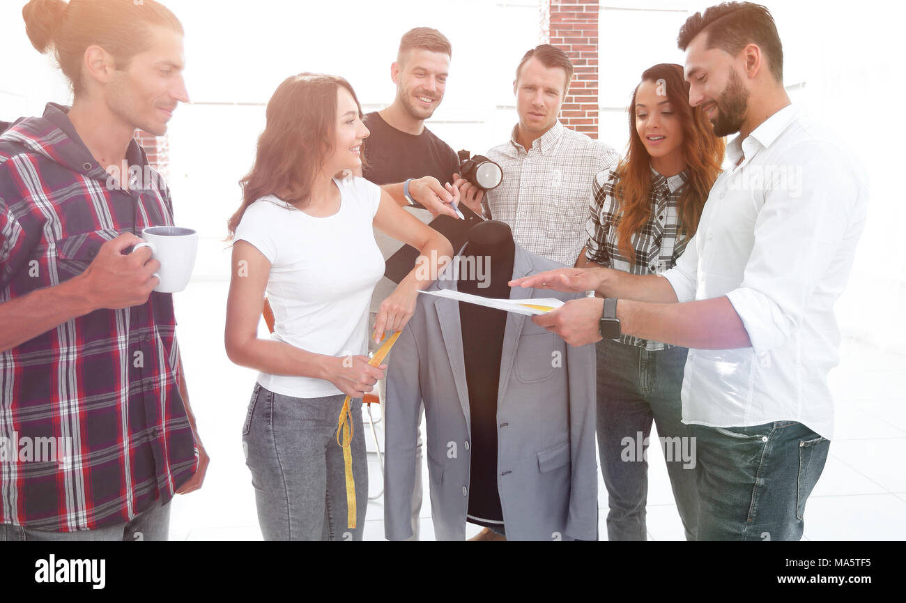 Designers working new models hi-res stock photography and images - Alamy