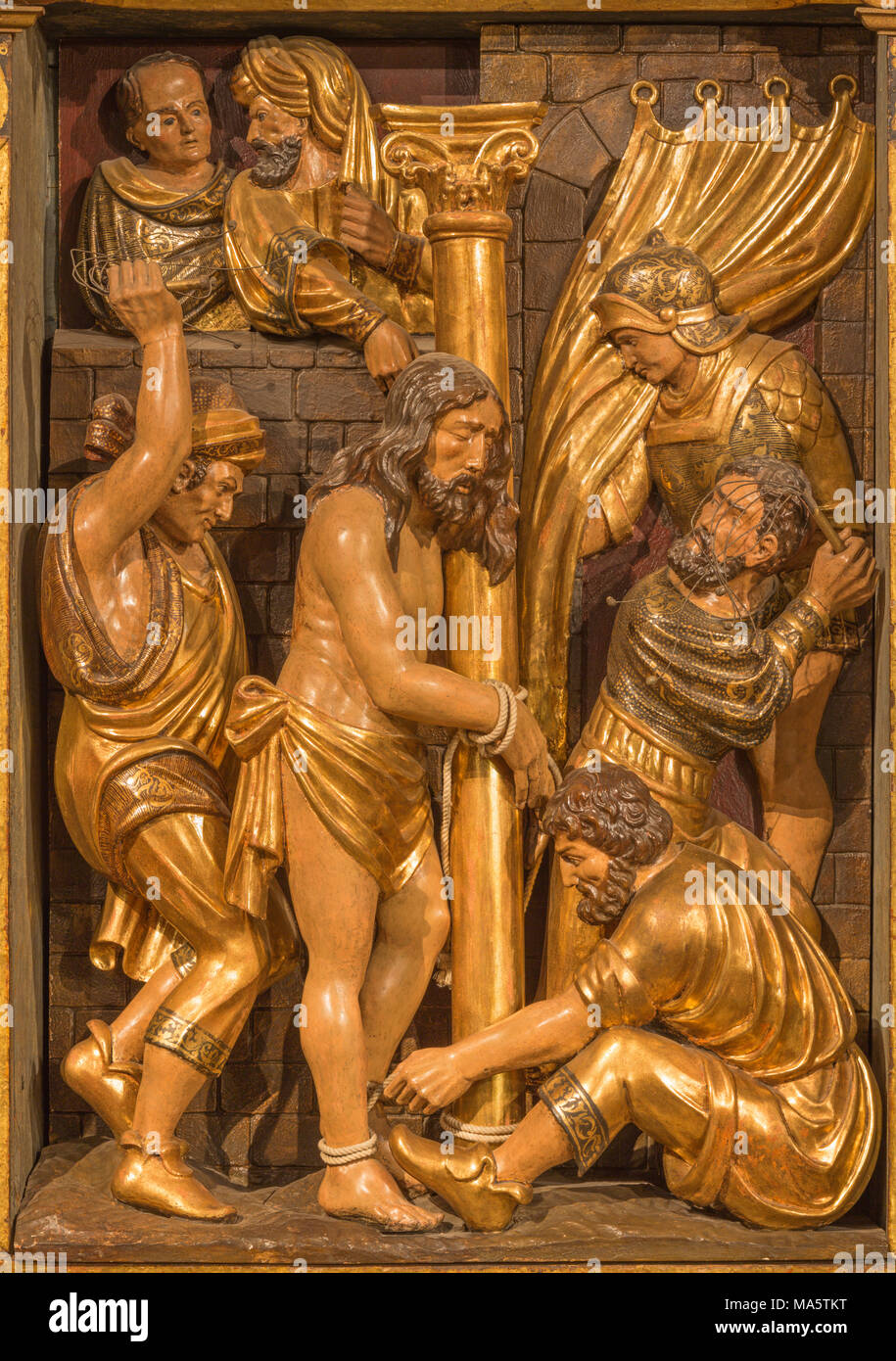 Flagellation christ hi-res stock photography and images - Alamy