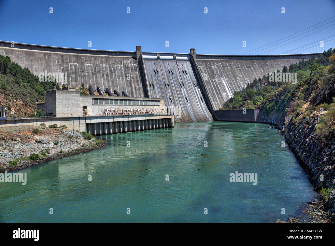 Shasta dam history hi-res stock photography and images - Alamy