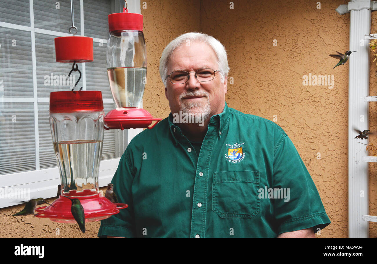 Wildlife biologist Rick Farris. Wildlife biologist and section 7 ...