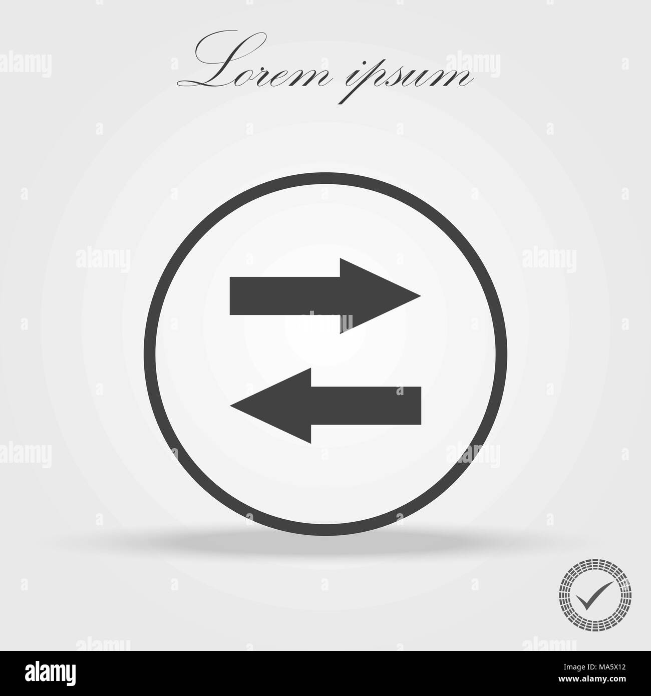 Oppositearrows hi-res stock photography and images - Alamy