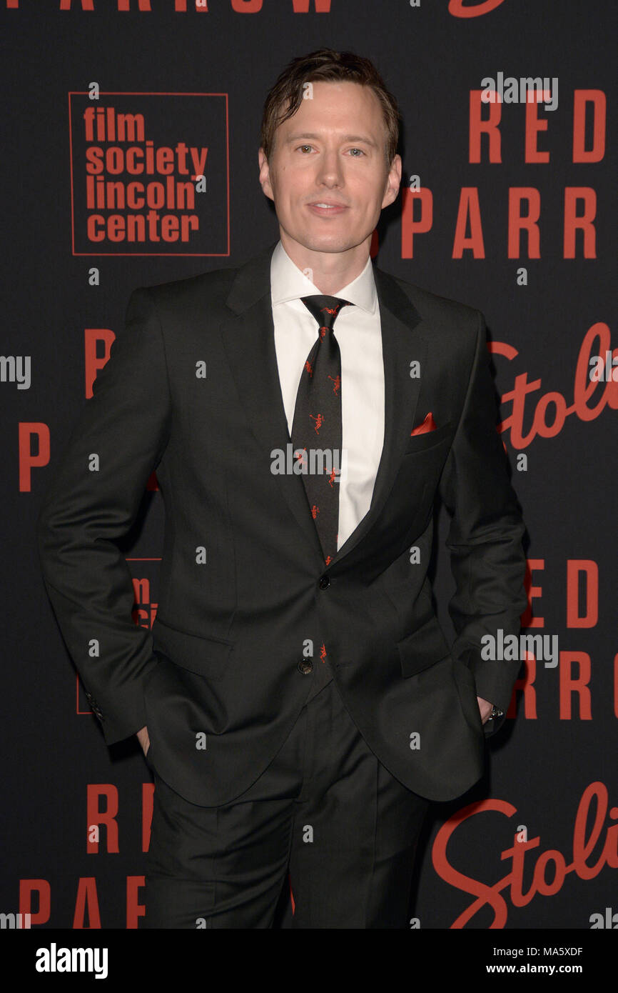 New York premiere of 'Red Sparrow' held at Alice Tully Hall - Arrivals ...