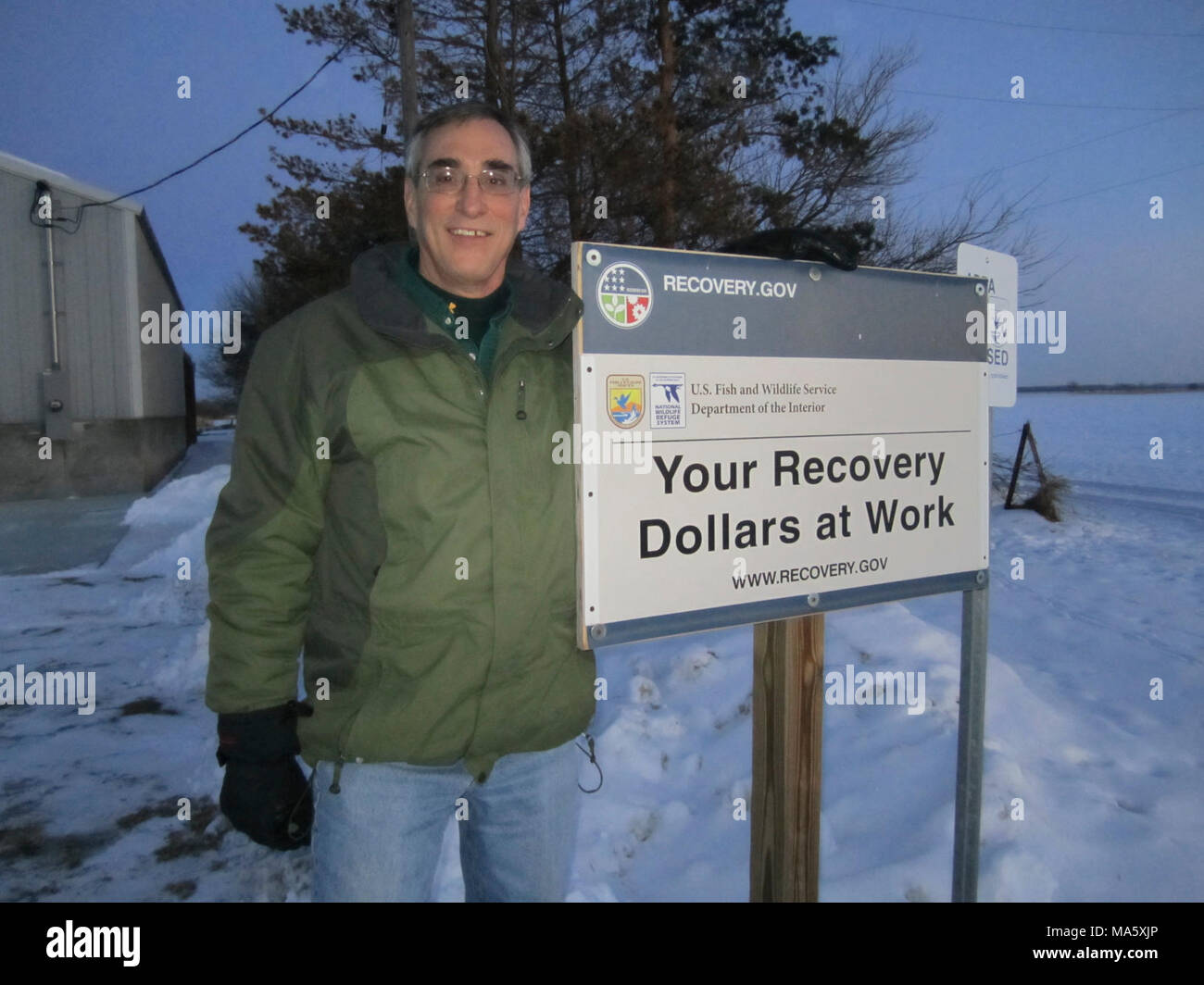 Midwest Regional Director Tom Melius proudly visits Boyer Chute NWR ...