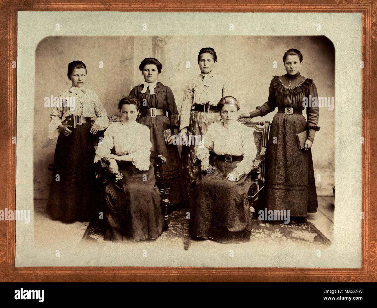 Vintage portrait,1912 year Stock Photo - Alamy