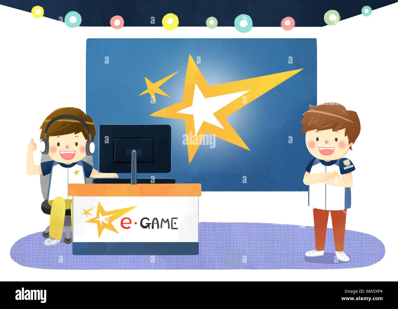 Vector - The job experience program was helpful for children. 012 Stock ...