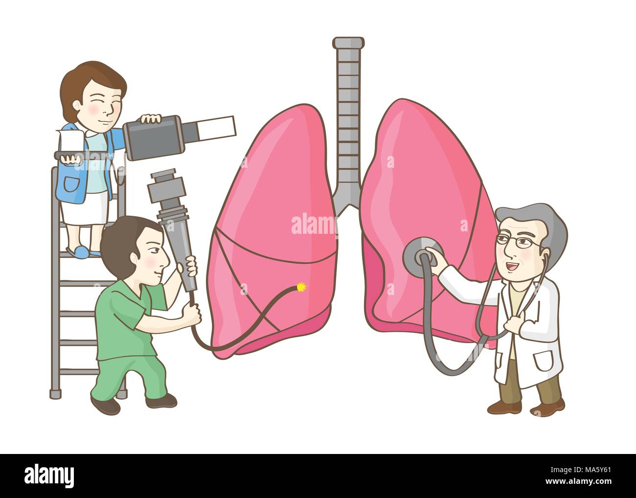 Vector - illustration for Annually for medical check-ups. 007 Stock ...