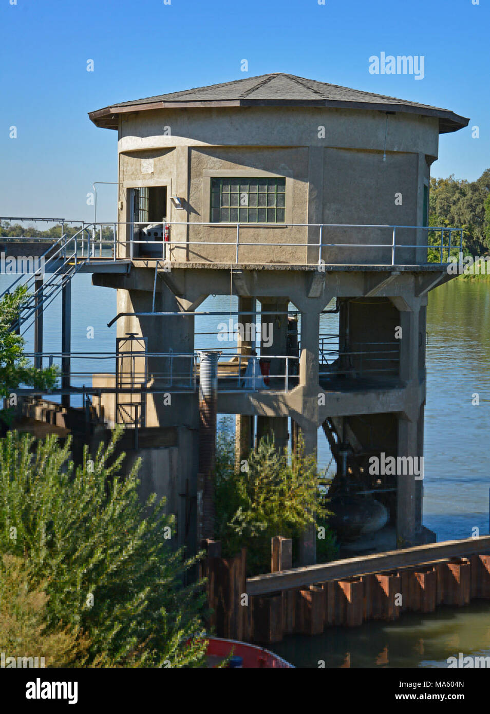 Old Intake Facility #2 Stock Photo - Alamy