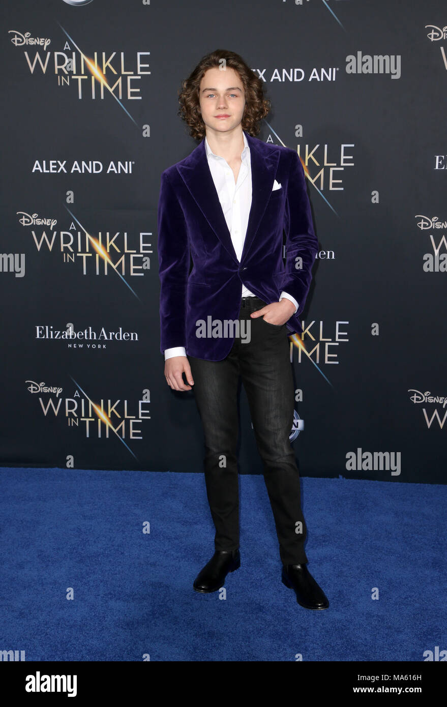 World Premiere Of Disney S A Wrinkle In Time Featuring Levi Miller