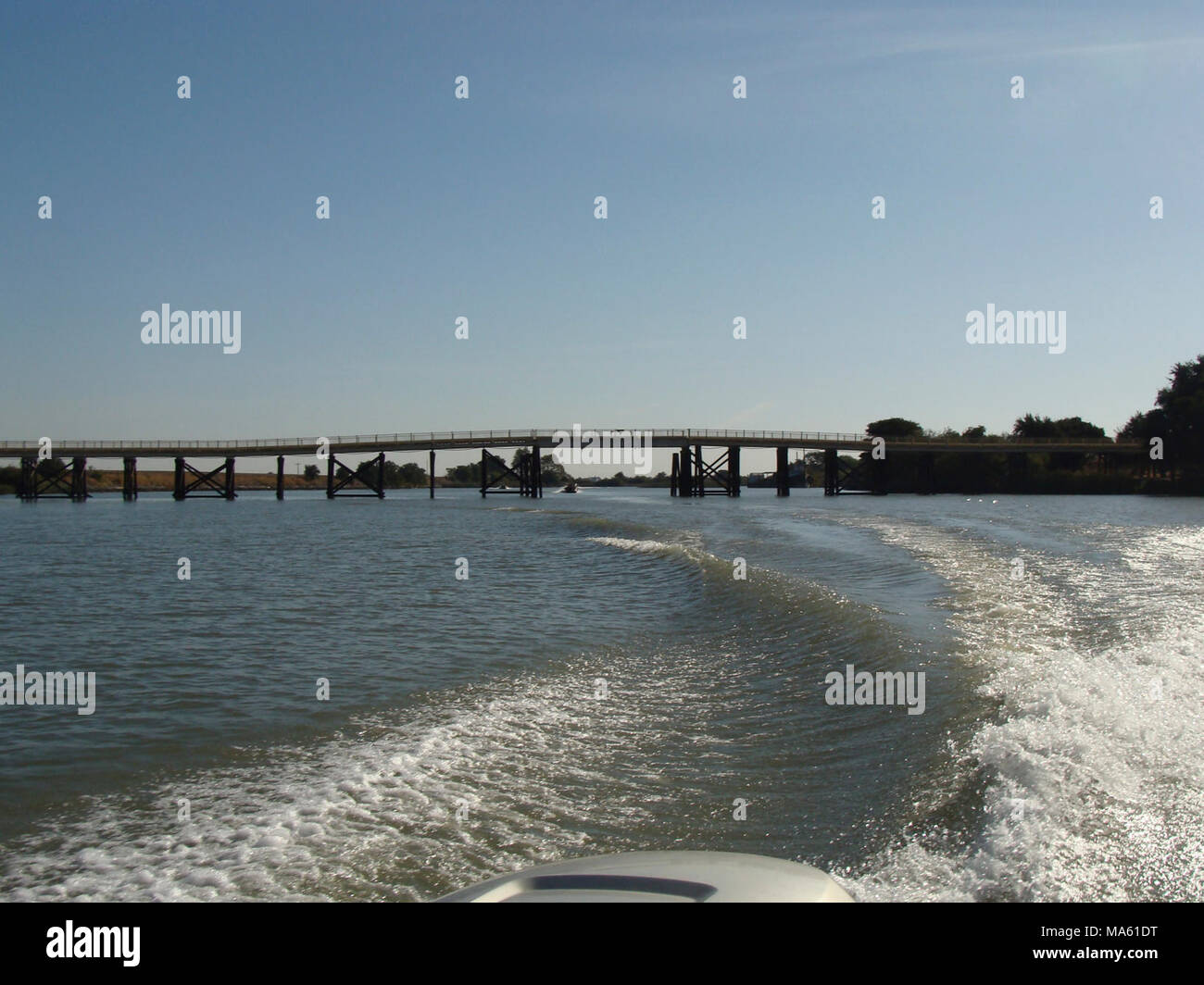 Belden's Landing Bridge Stock Photo - Alamy