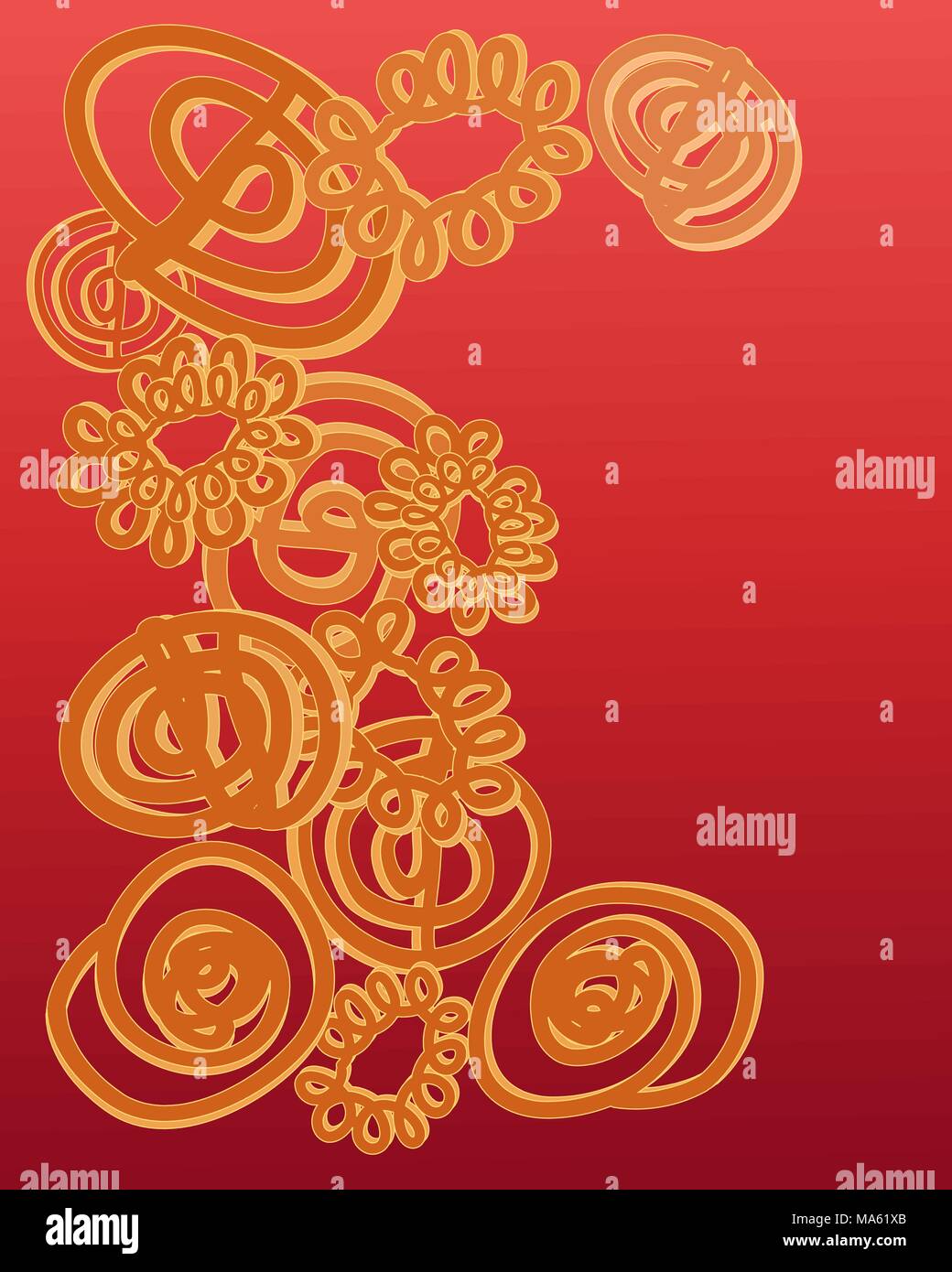 Jalebi patterns Stock Vector Images - Alamy