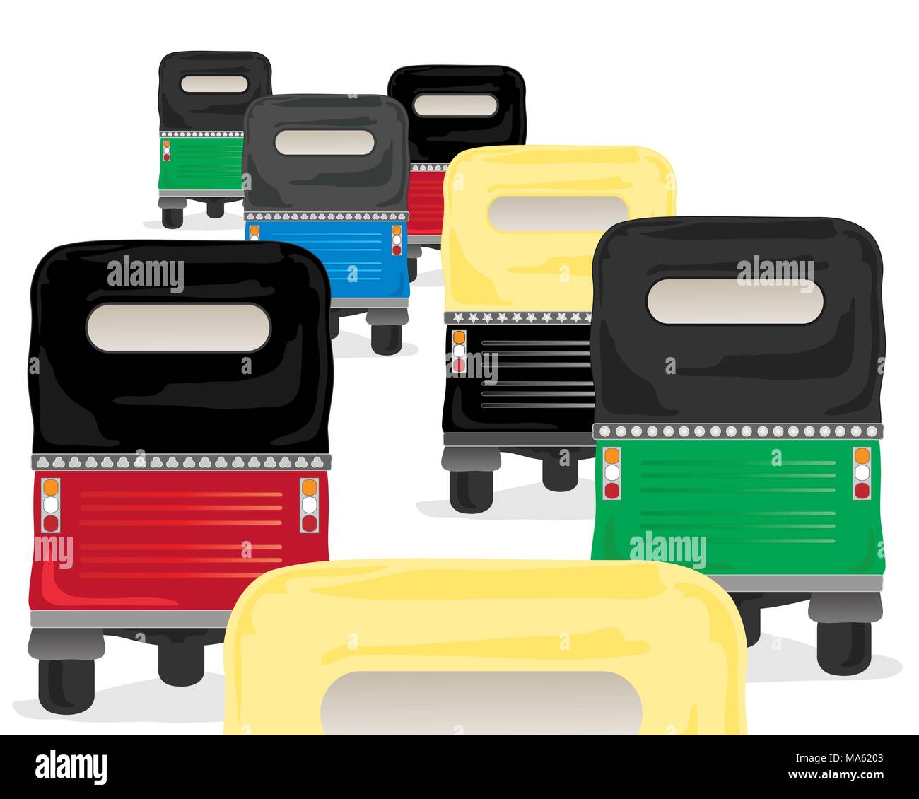 Auto rickshaw pakistan hi-res stock photography and images - Alamy