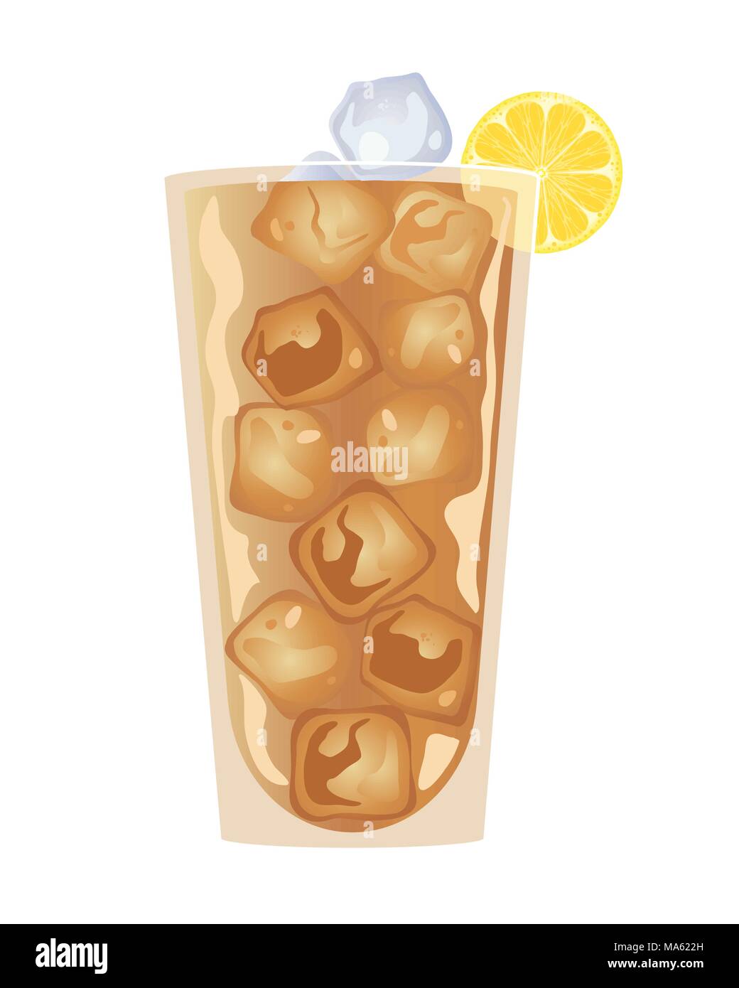 Glass Of Iced Tea Clip Art