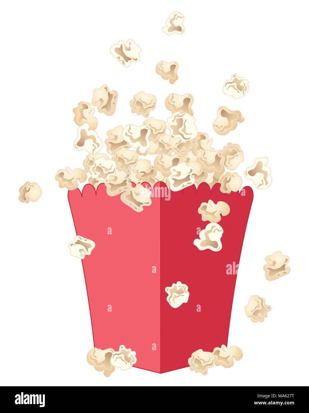Theme park snacks Stock Vector Images - Alamy