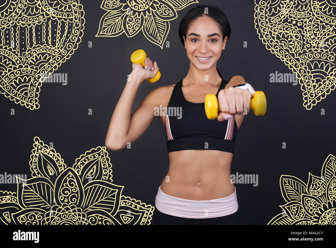 Smiling active hi-res stock photography and images - Alamy