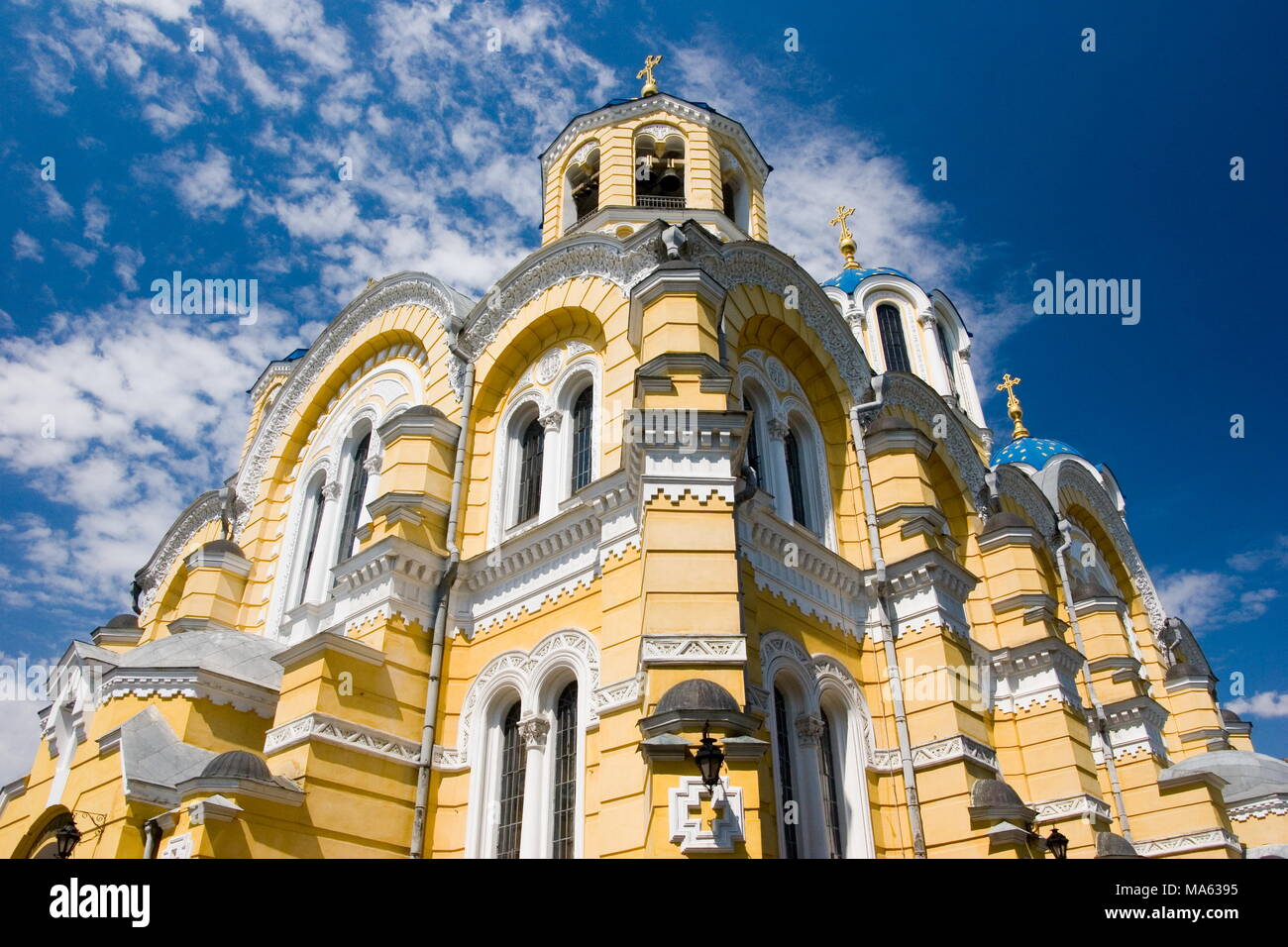 Big Vladimir Cathedral in Kyiv - one of the city's major landmarks and ...