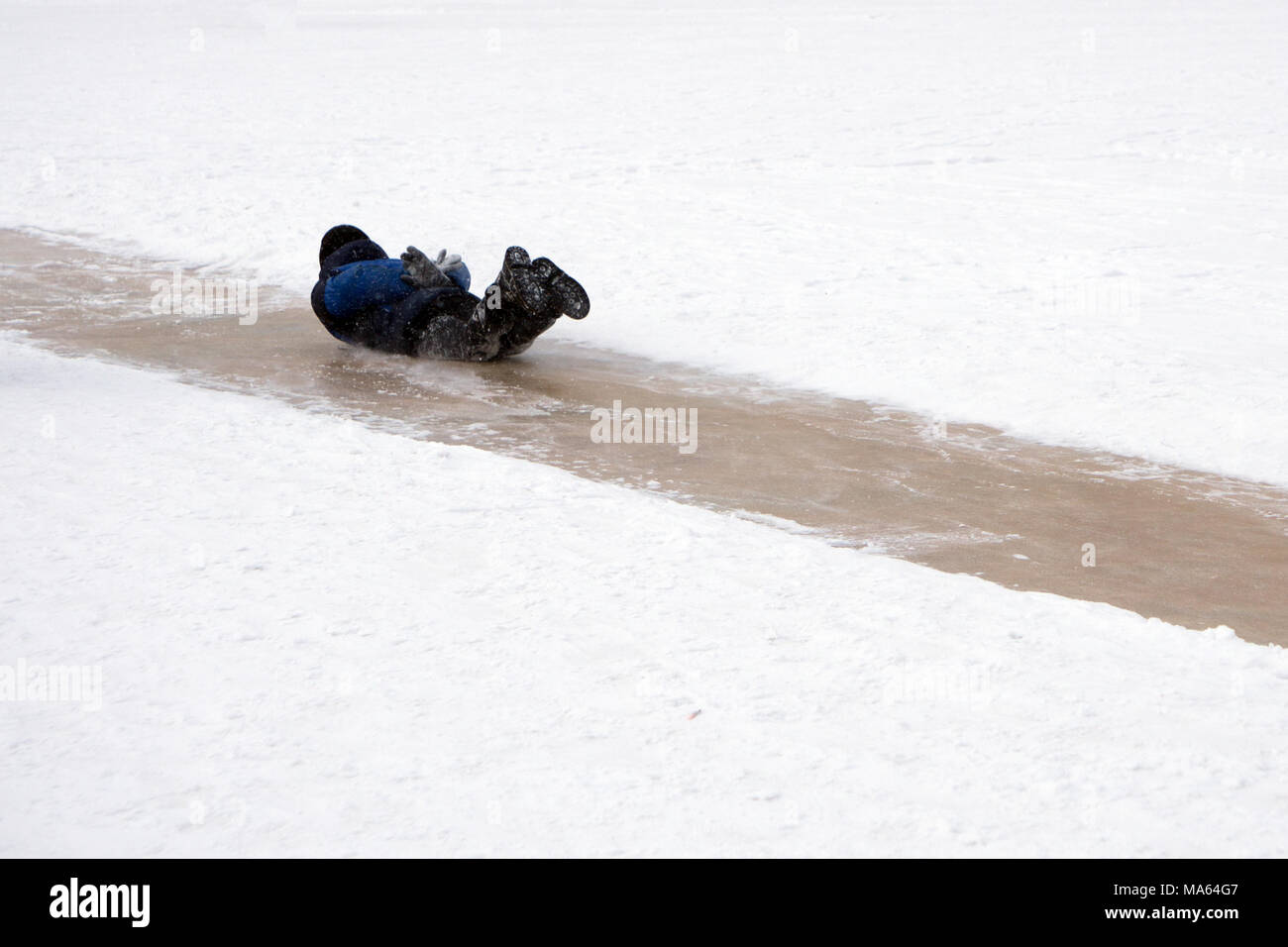 Slipped outside slip hi-res stock photography and images - Alamy