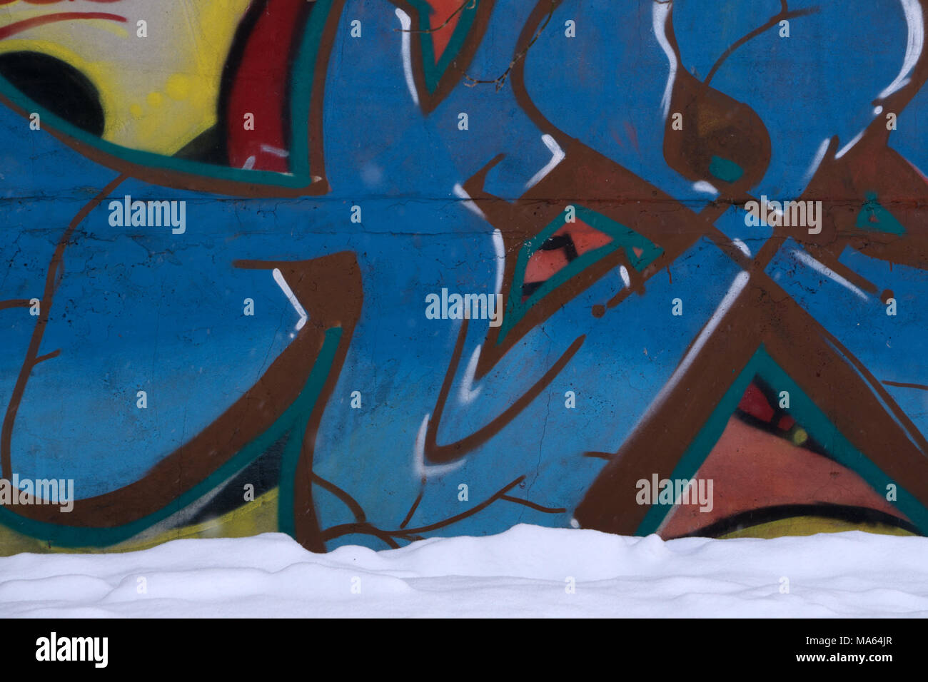 Red Color Graffiti High Resolution Stock Photography and Images - Alamy