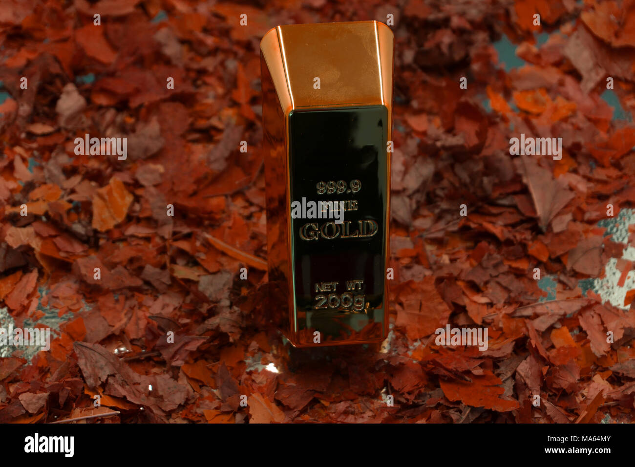 blood gold background flooded with red paint background design Stock ...