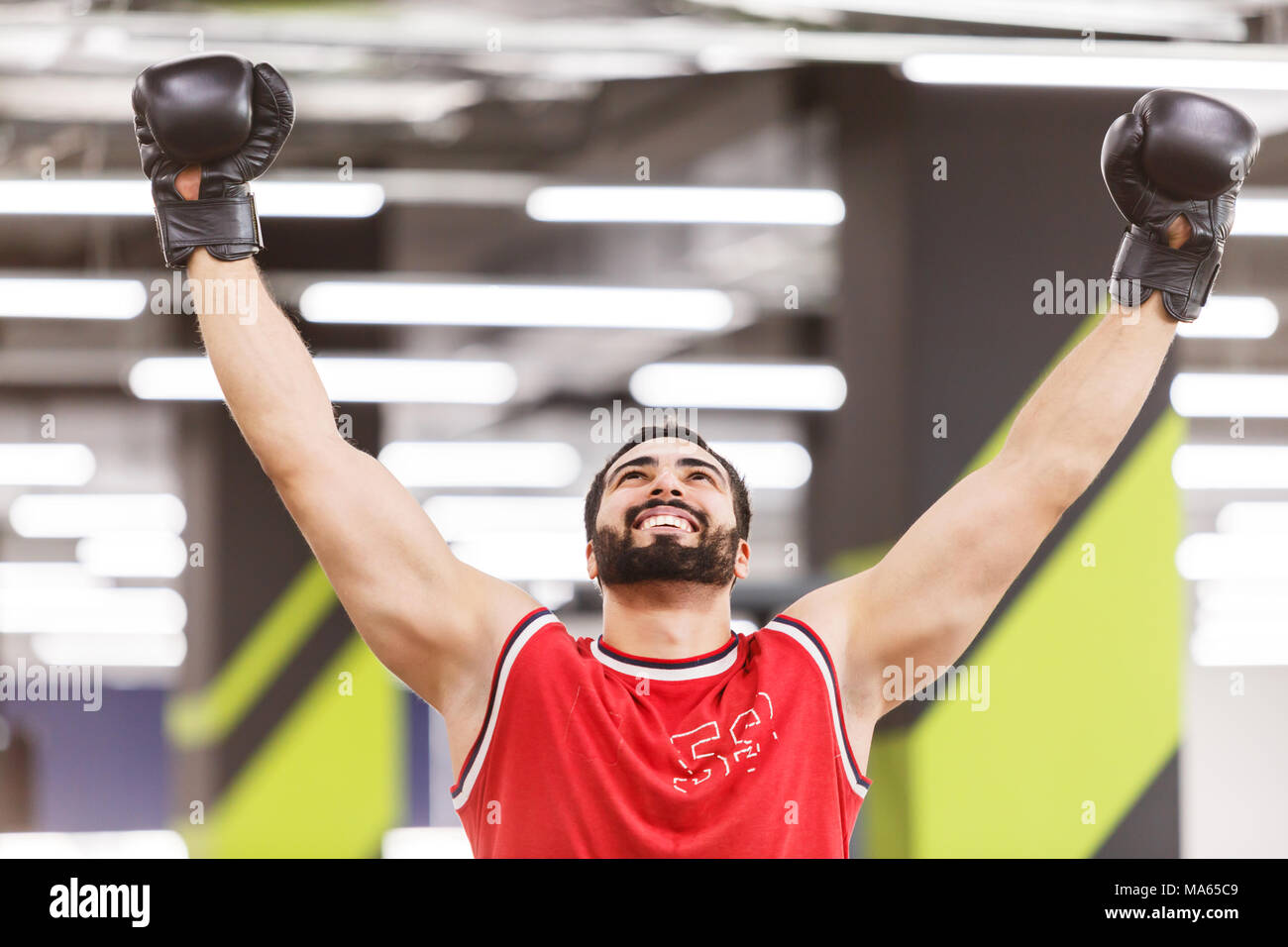 Victory boxing hi-res stock photography and images - Alamy