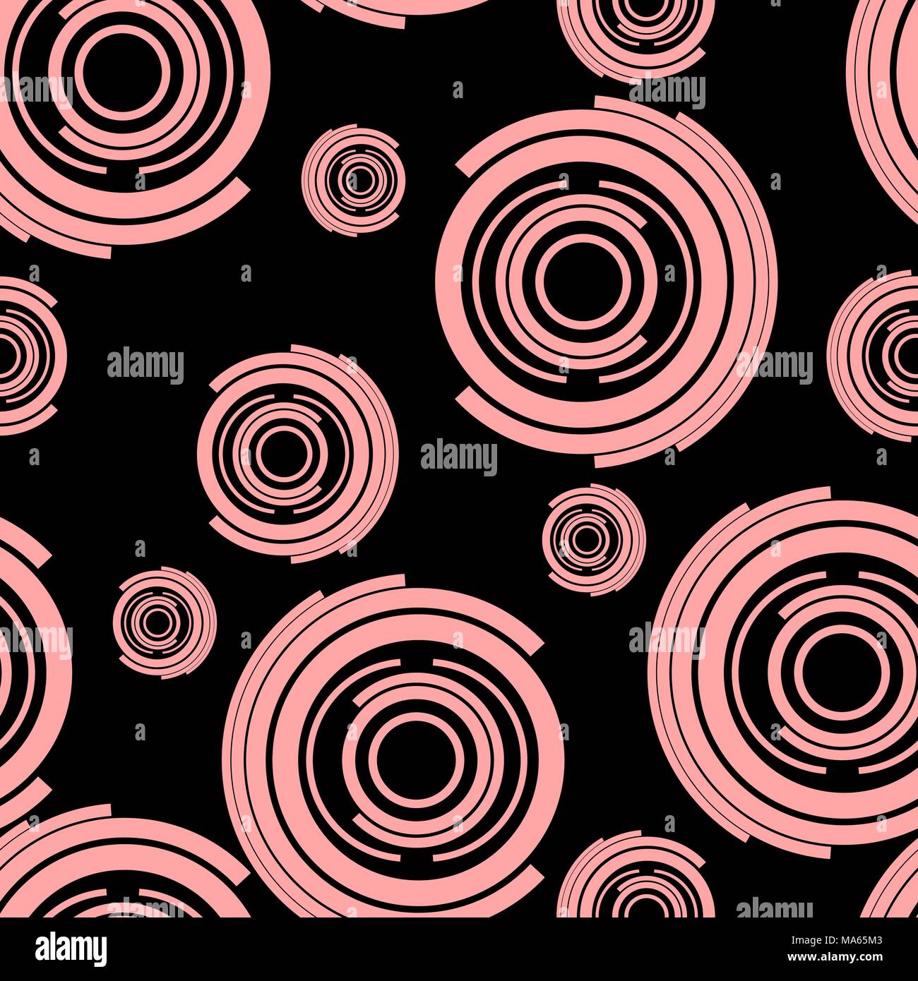 seamless circles pattern background. vector illustration eps10 Stock ...