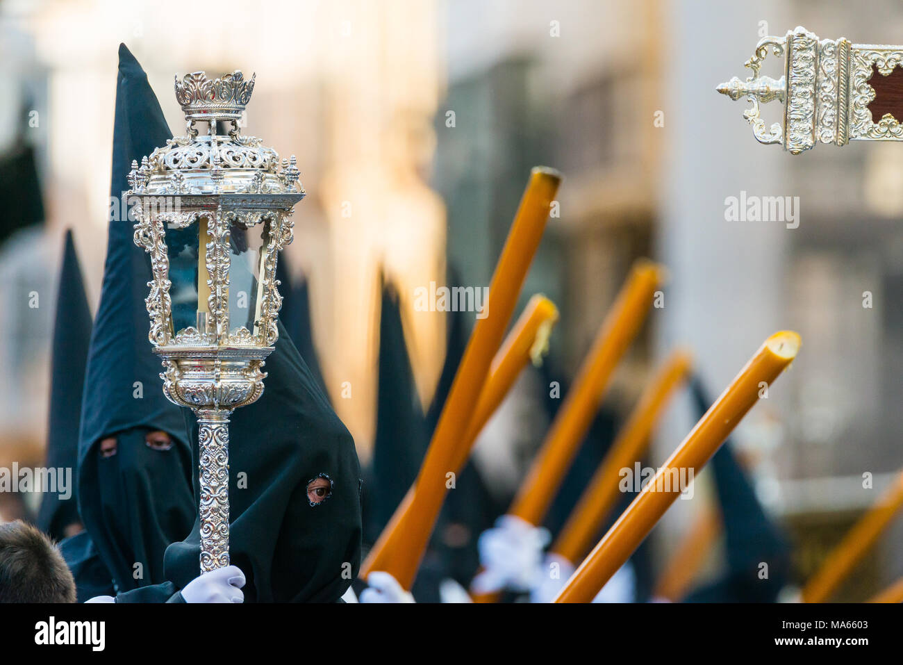 Nazarenes of our father Jesus of humility and patience Stock Photo - Alamy