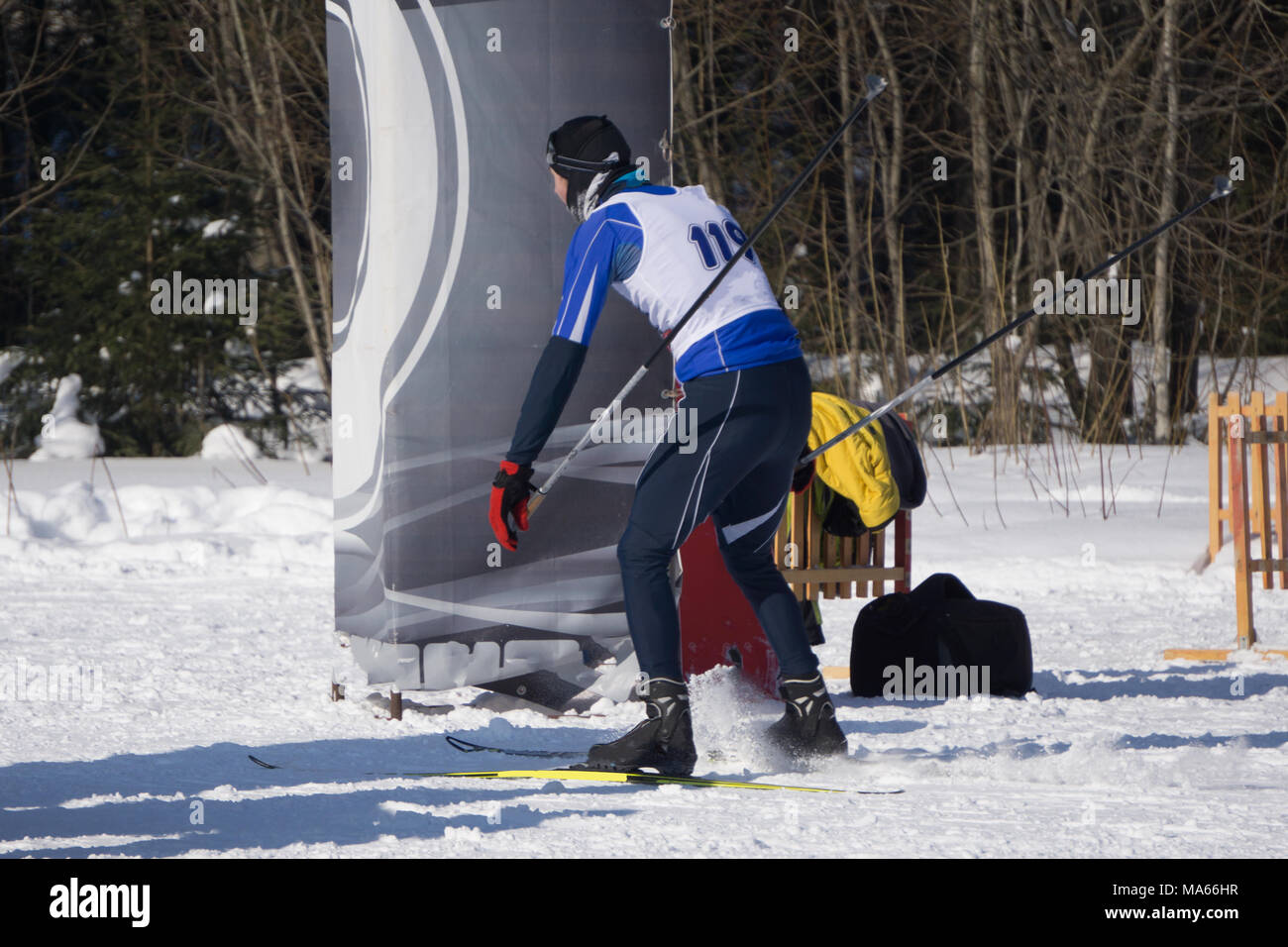 Alpine_skiing hi-res stock photography and images - Alamy