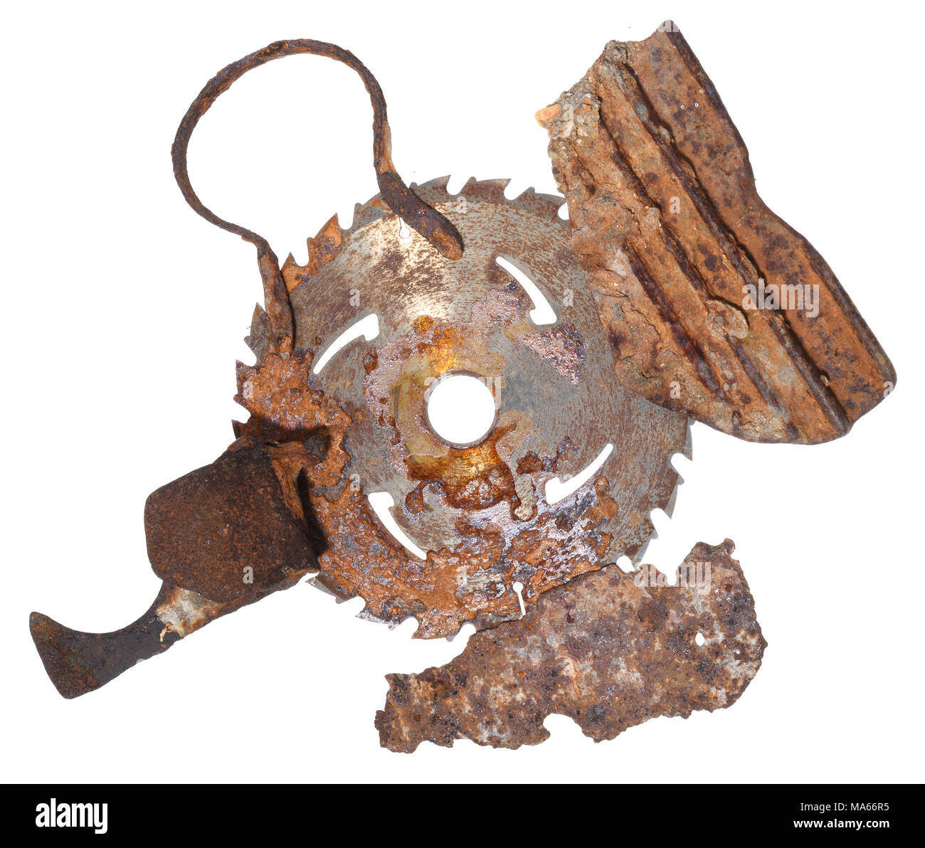 A rust the rusty rusted Cut Out Stock Images & Pictures - Alamy