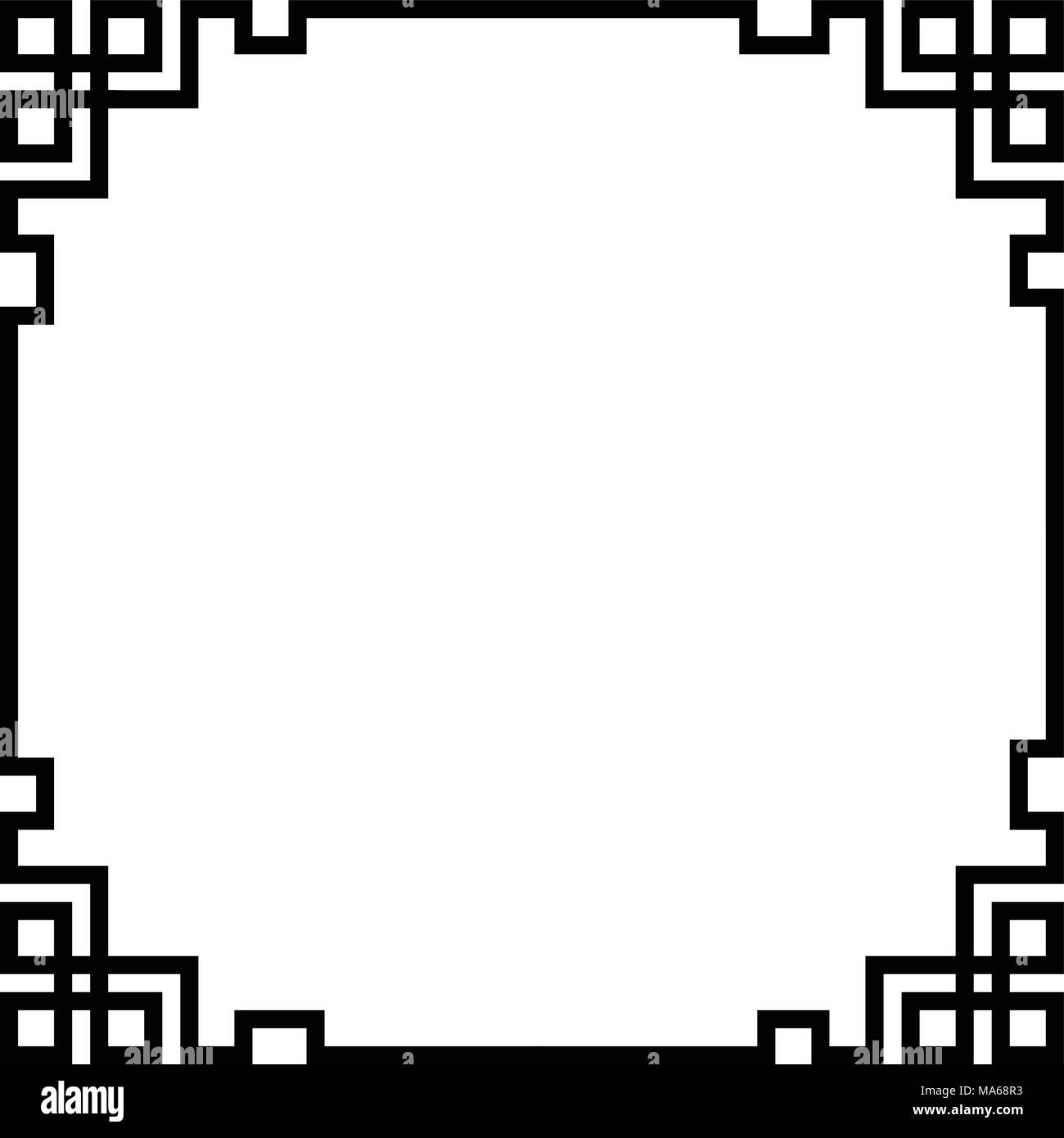 Chinese Frames Clip Art