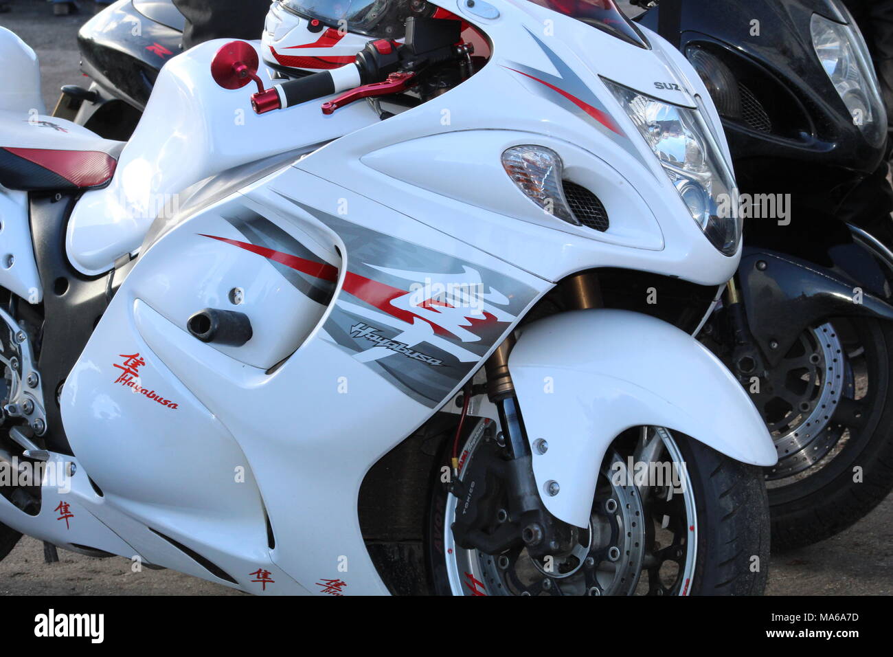 Suzuki hyabusa motorbike hi-res stock photography and images - Alamy