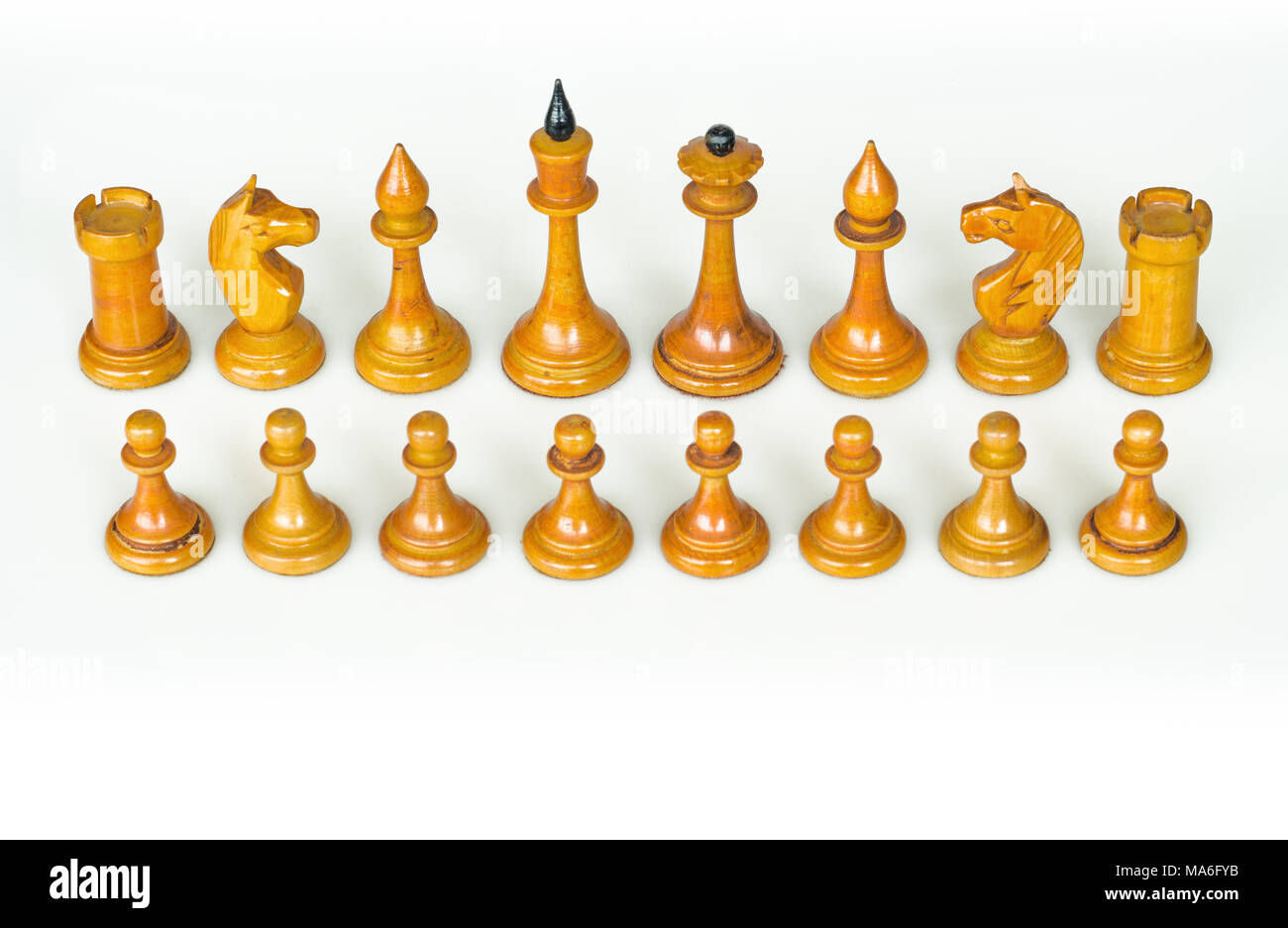 Vintage chess pieces isolated hi-res stock photography and images - Alamy
