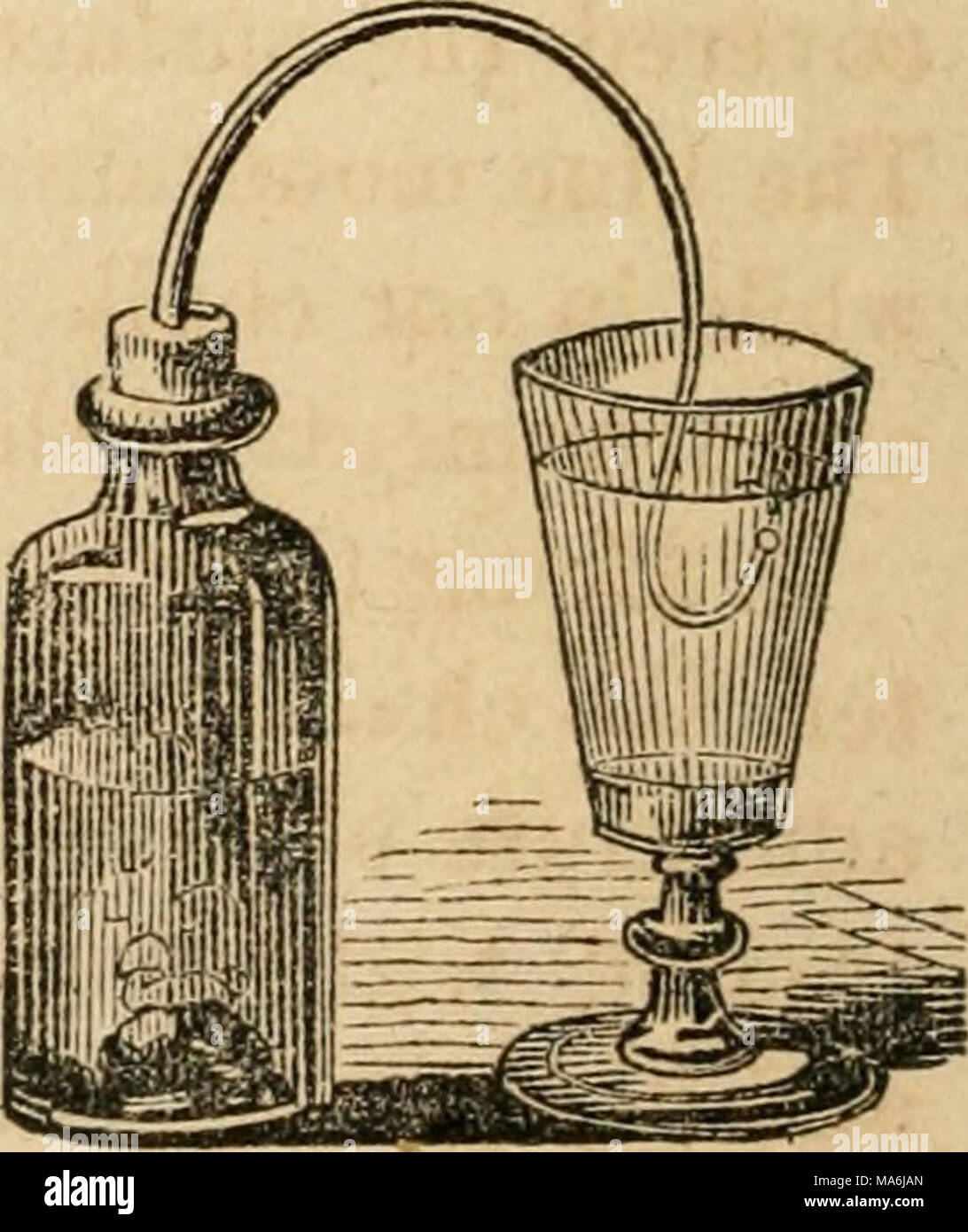 . Elements of agricultural chemistry and geology Stock Photo - Alamy