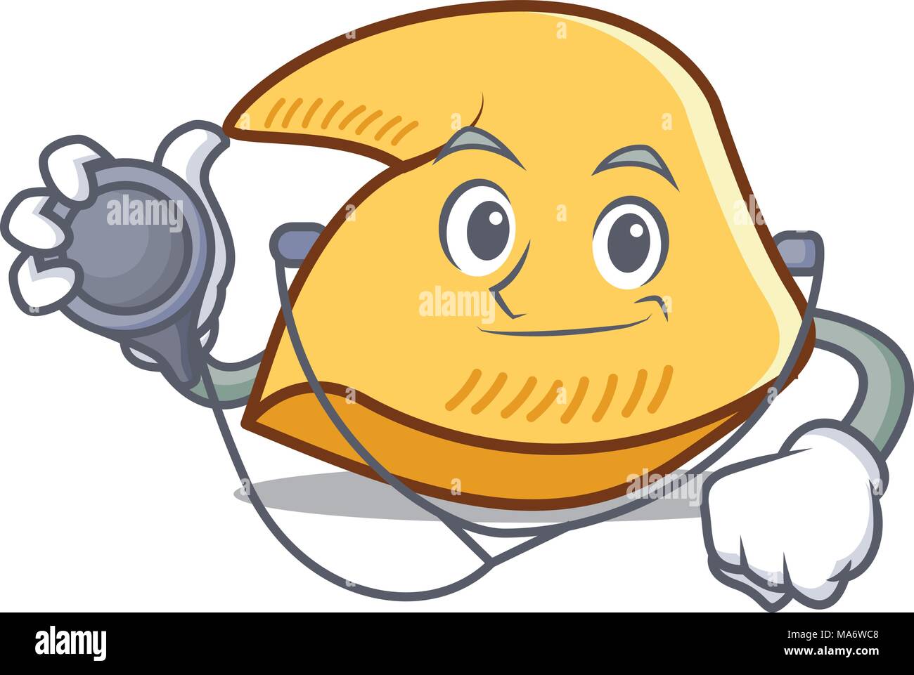 Doctor fortune cookie character cartoon Stock Vector Image & Art - Alamy