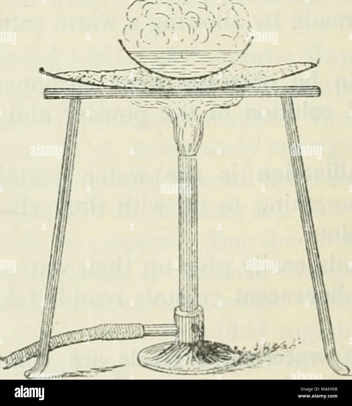 Sand In Water Beaker