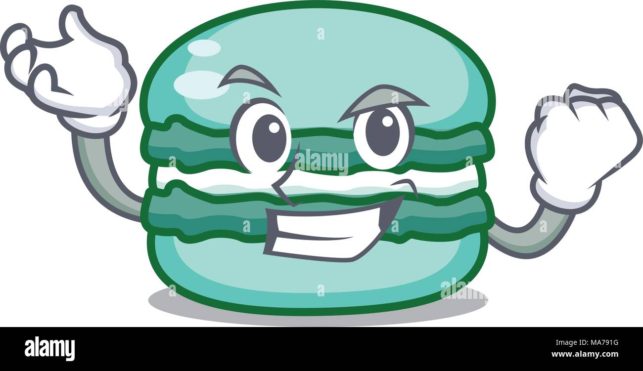 Successful macaron character cartoon style Stock Vector Image & Art - Alamy