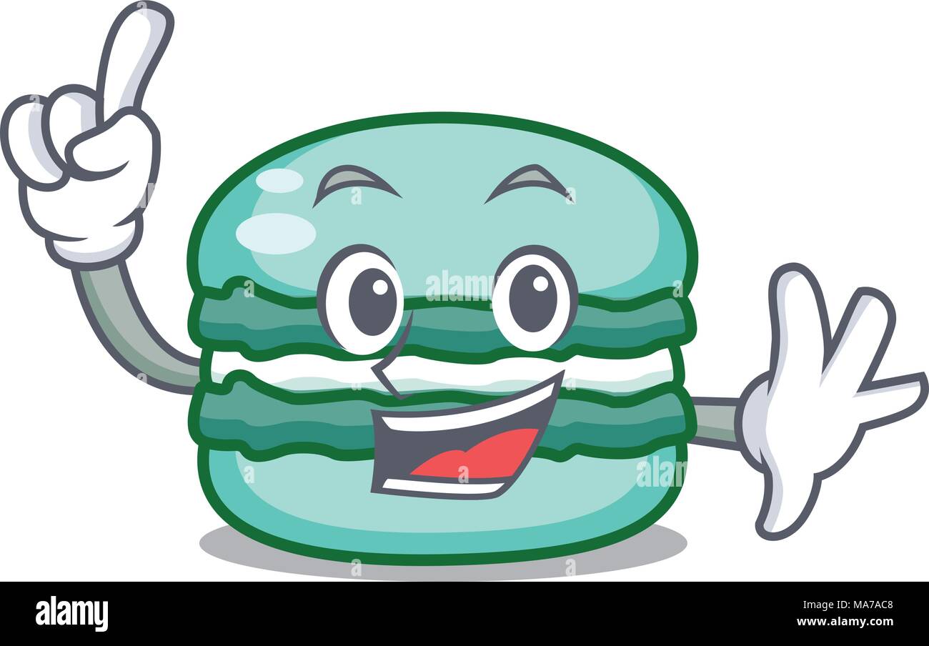 Finger macaron character cartoon style Stock Vector Image & Art - Alamy