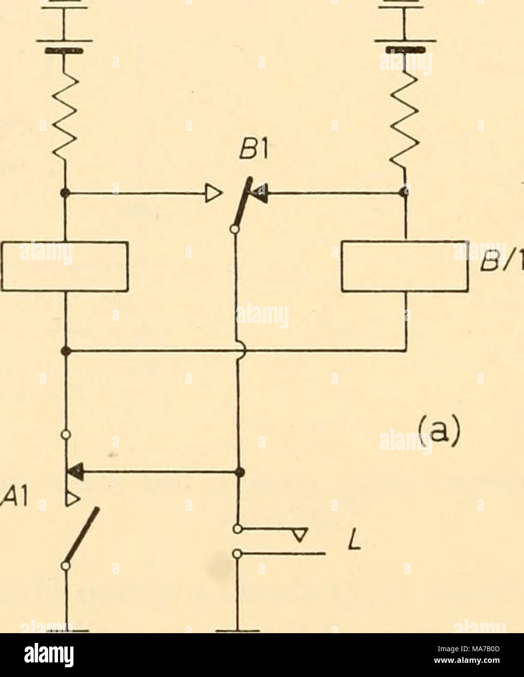 Diagram of operating circuit hi-res stock photography and images - Alamy