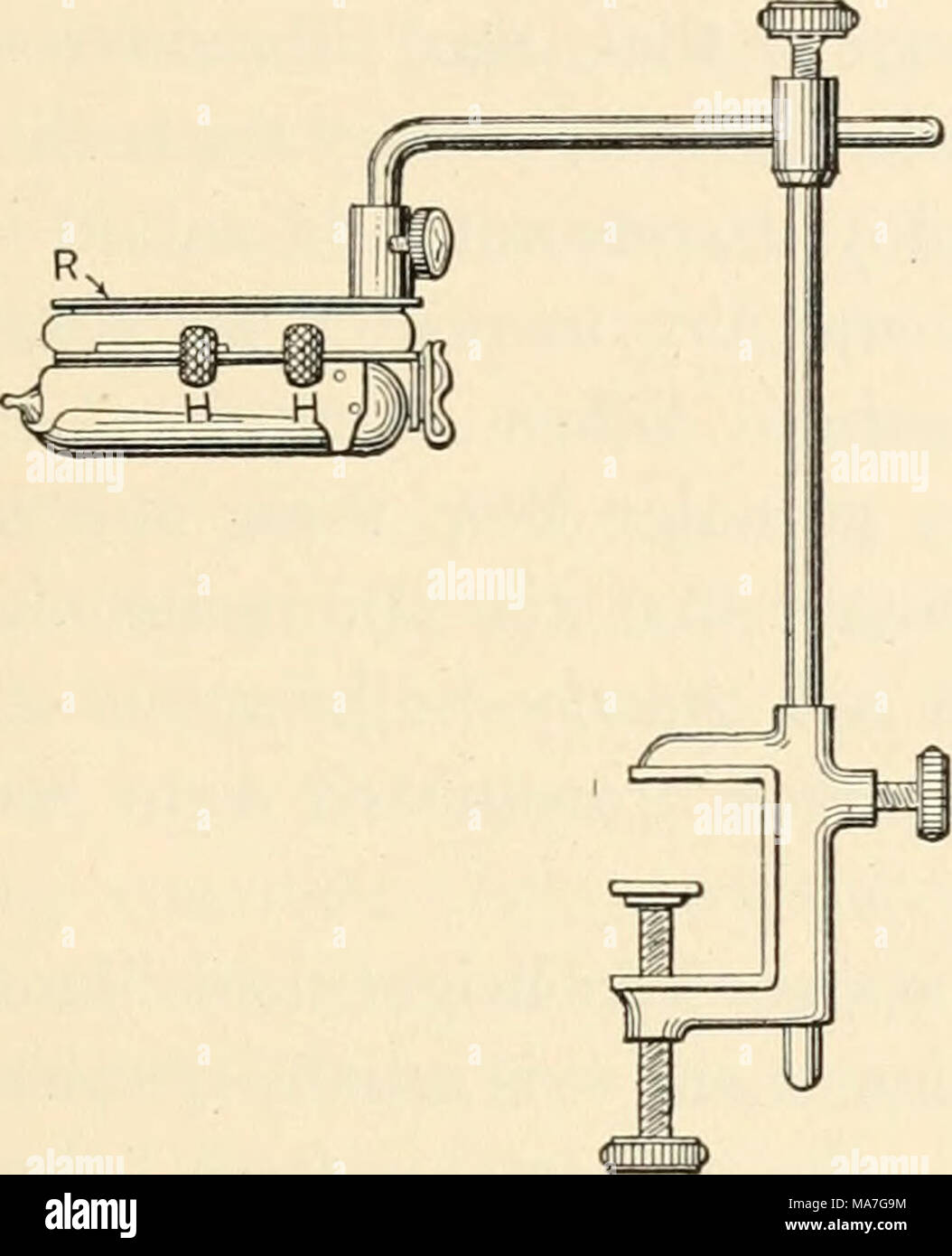 . Elementary chemical microscopy Stock Photo - Alamy