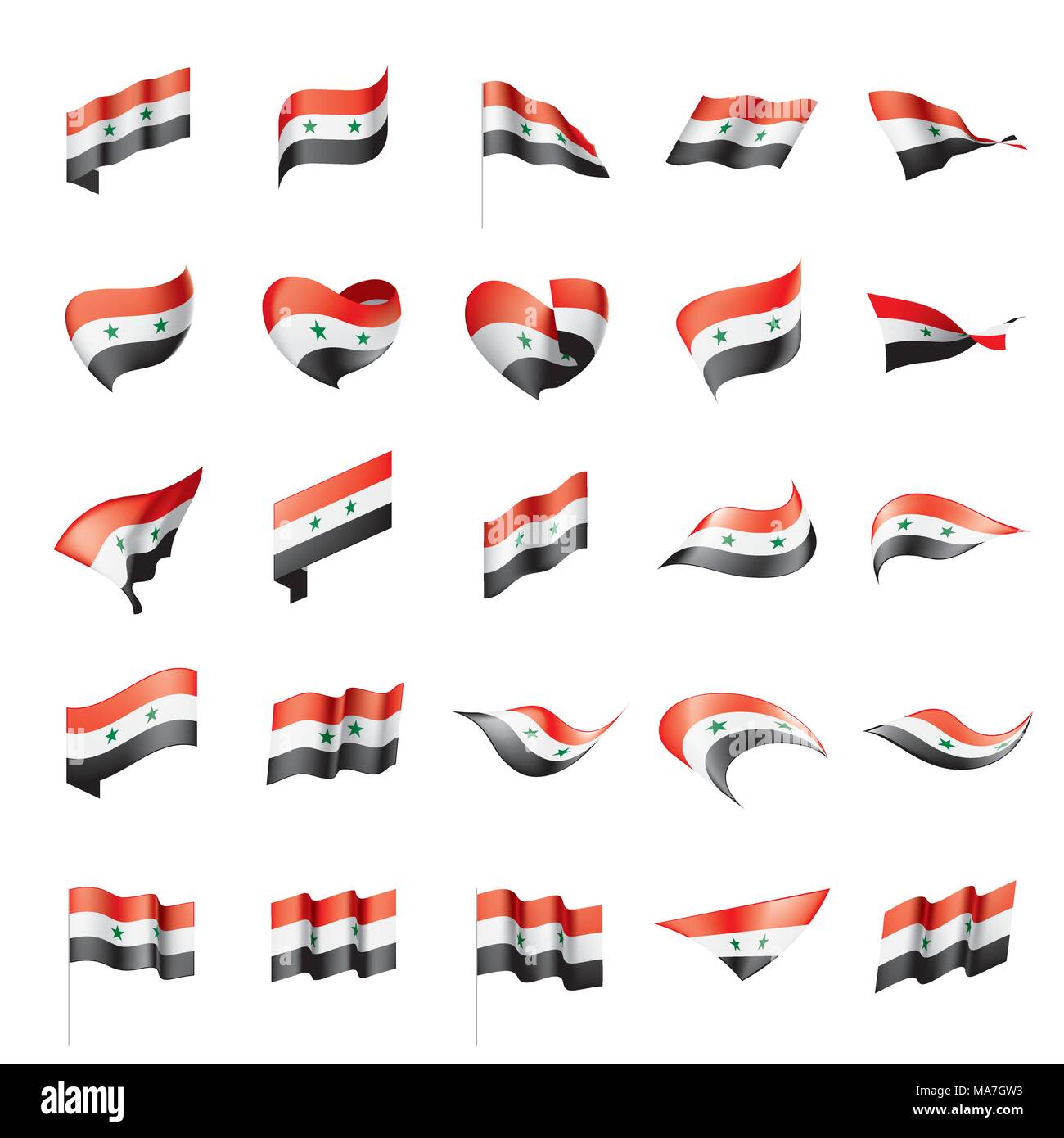 Red wavy graphic border illustration Cut Out Stock Images & Pictures ...