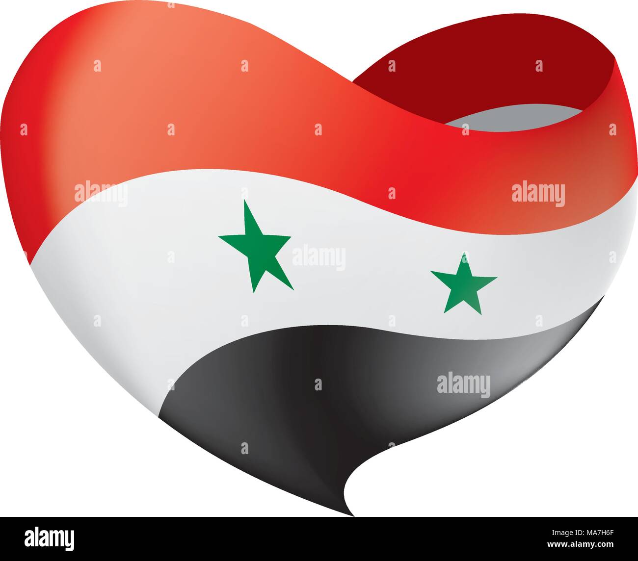 Syria flag, vector illustration Stock Vector Image & Art - Alamy