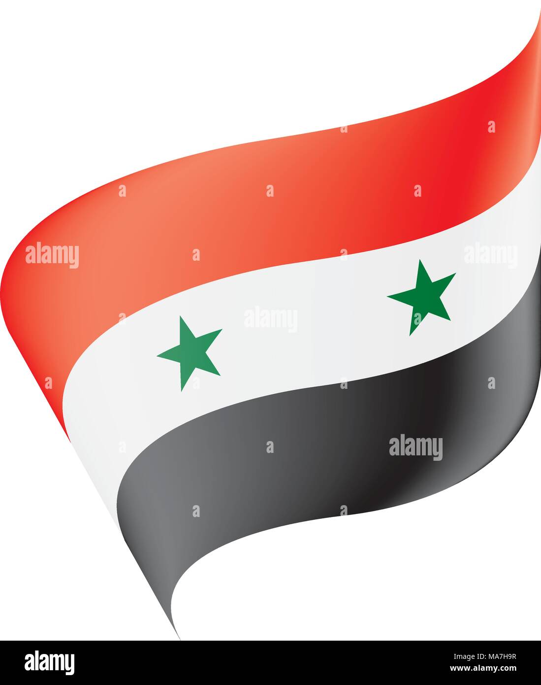 Syria flag, vector illustration Stock Vector Image & Art - Alamy