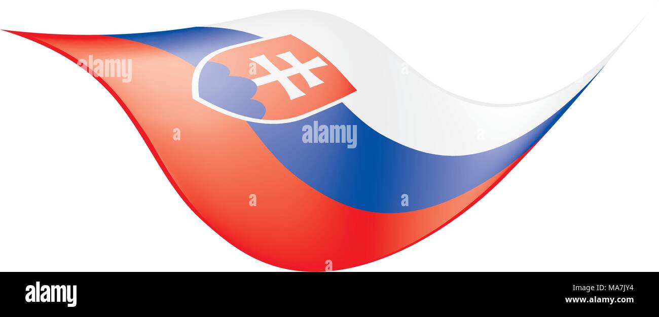Slovakia flag, vector illustration Stock Vector Image & Art - Alamy