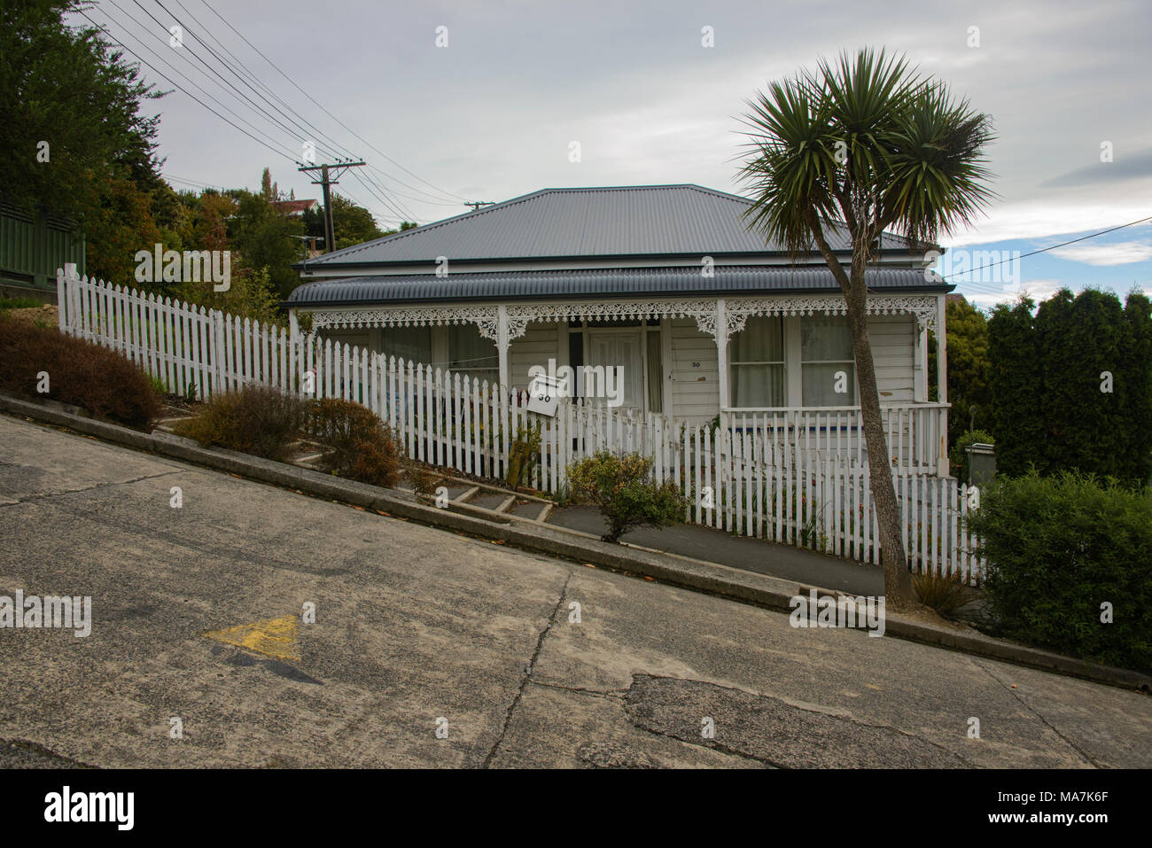 Slanted road hi-res stock photography and images - Alamy