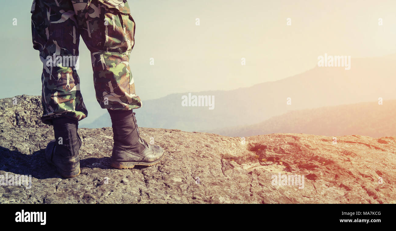 Soldier green beret army hi-res stock photography and images - Alamy