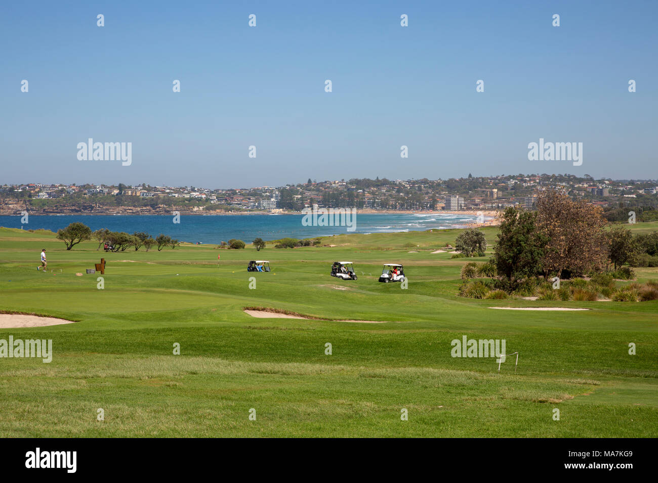 Long reef golf course collaroy hi-res stock photography and images - Alamy