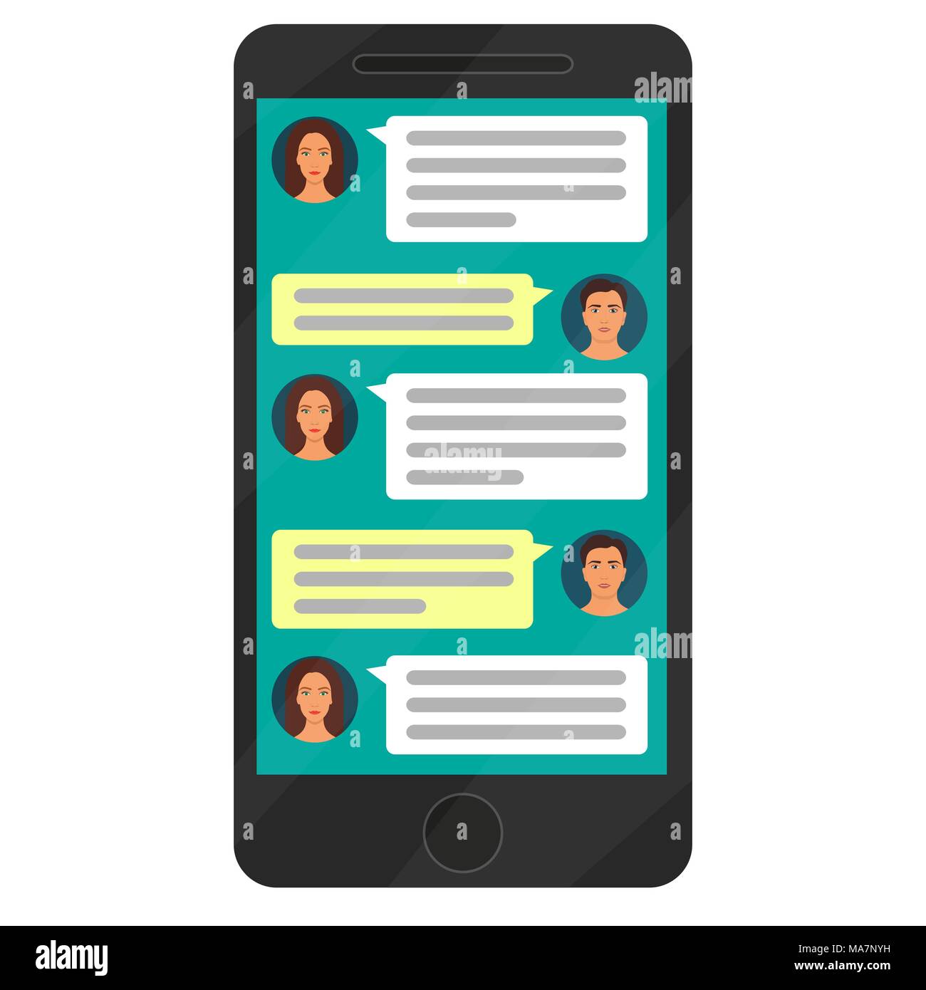 Speech window Cut Out Stock Images & Pictures - Alamy