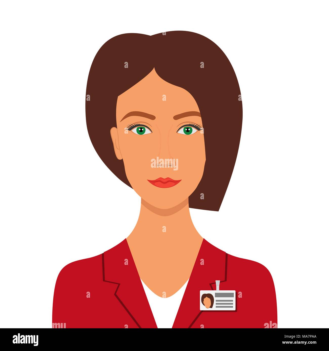 Secretary picture Stock Vector Images - Alamy